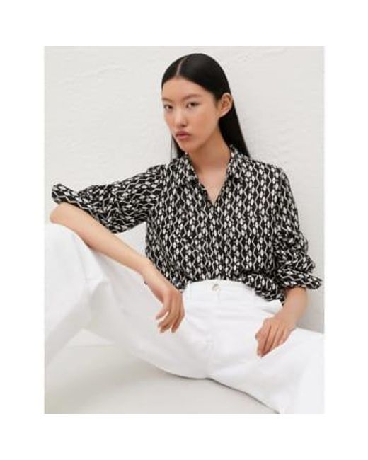 Marella Simbolo Geometric Button Up Shirt Col: 002 Multi, Size: in ...