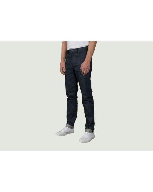 Henry Paris The 5 Pocket Selvedge Jeans in Black for Men | Lyst