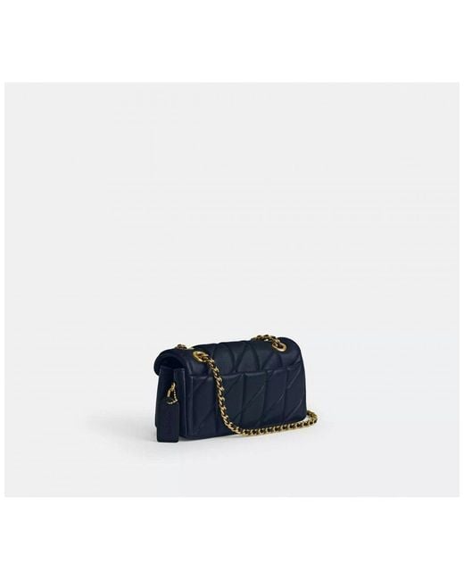 COACH Quilted Tabby 20 Shoulder Bag , Col: Dark in Blue | Lyst