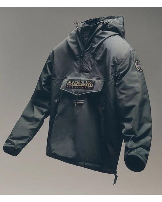 Napapijri Rainforest Winter Anorak Jacket Urban in Gray for Men | Lyst