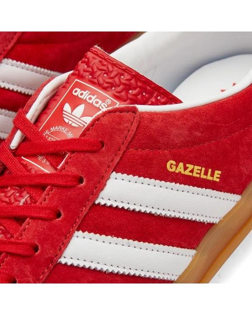 adidas Gazelle Indoor Ji2063 Better / Cloud / Gum in Red for Men | Lyst