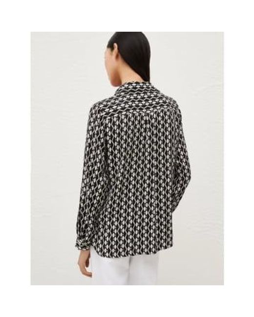 Marella Simbolo Geometric Button Up Shirt Col: 002 Multi, Size: in ...