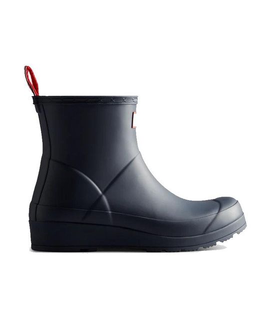 HUNTER Original Play Short Wellington Boots Valtameri in Black | Lyst