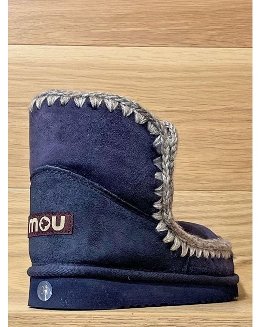 Mou Eskimo 18 Boots Abyss in Blue for Men | Lyst