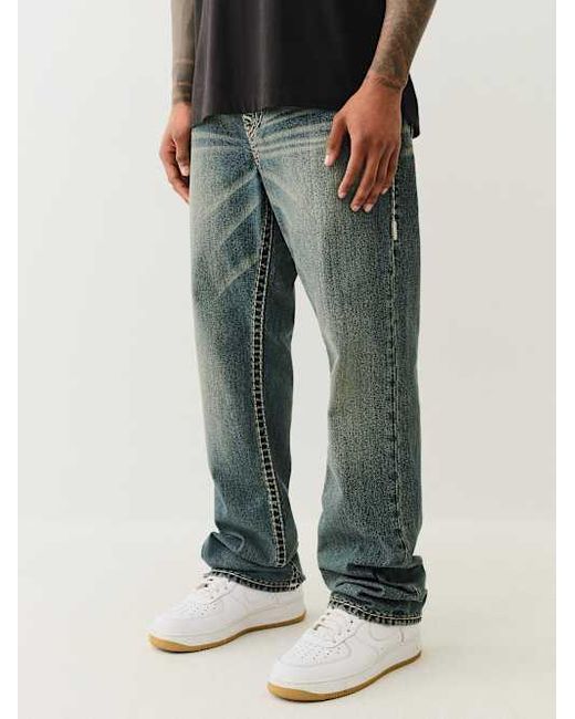 True Religion Ricky Super T Straight Jean for Men | Lyst