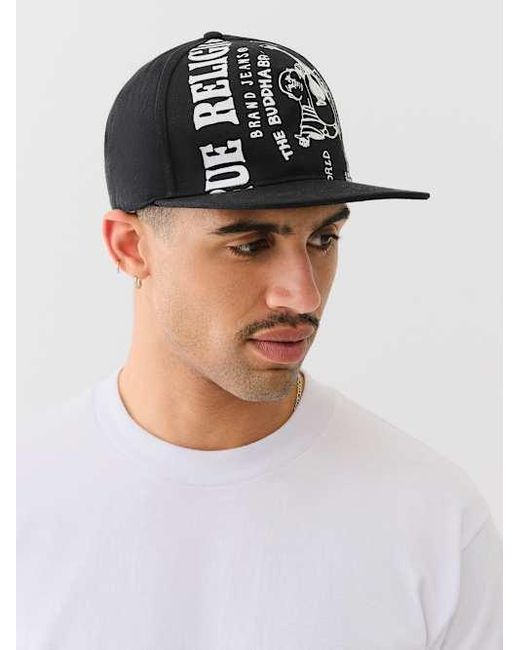 True Religion Heritage Logo Hat in Black | Lyst
