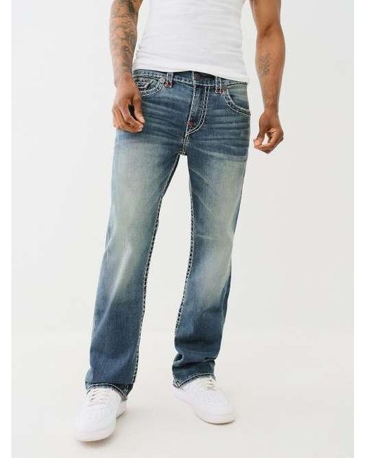 True Religion Billy Super T Bootcut Jean in Blue | Lyst