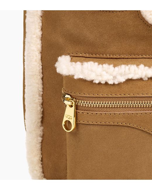 UGG Suede Dannie Sheepskin Backpack Dannie Sheepskin Backpack in ...