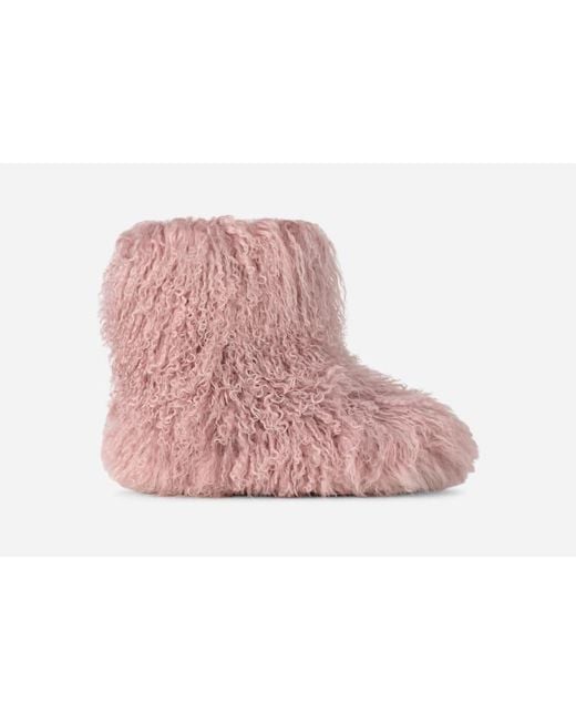 UGG Classic Short Fluff Momma Sheepskin Classic Boots in Black | Lyst UK