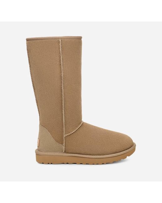 UGG ® Classic Tall Ii Boot Sheepskin Classic Boots in Brown | Lyst