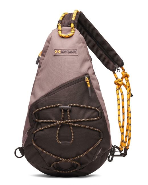 Under Armour Ua Summit Sling Bag in Brown | Lyst