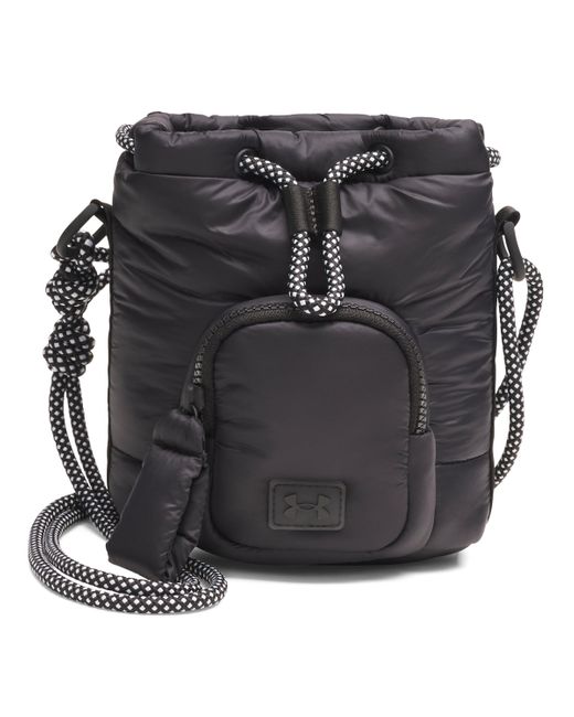 Under Armour Ua Studio Puffer Bucket Bag in Black | Lyst