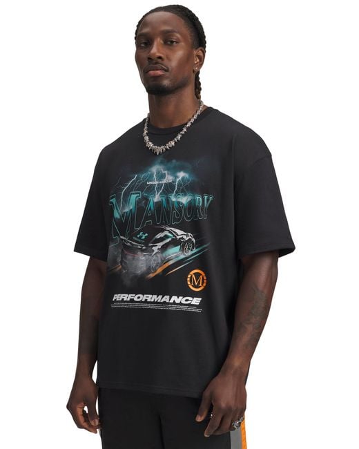 Under Armour Ua X Mansory Heavyweight Racing Short Sleeve in Black for ...