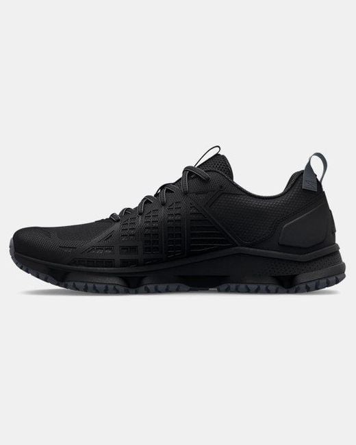 Under Armour Ua Micro G® Strikefast Tactical Shoes in Black for Men ...