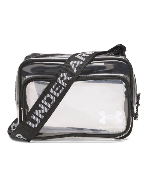 Under Armour Ua Essential Clear Crossbody in Black | Lyst