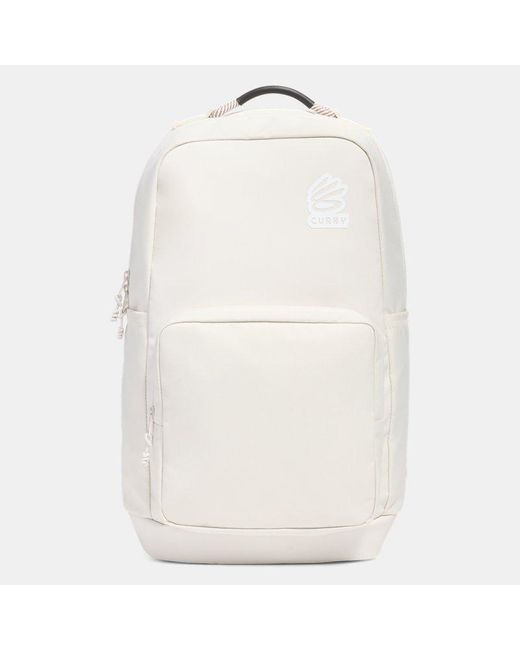 Under Armour Curry Splash Backpack Summit Clay in White | Lyst UK