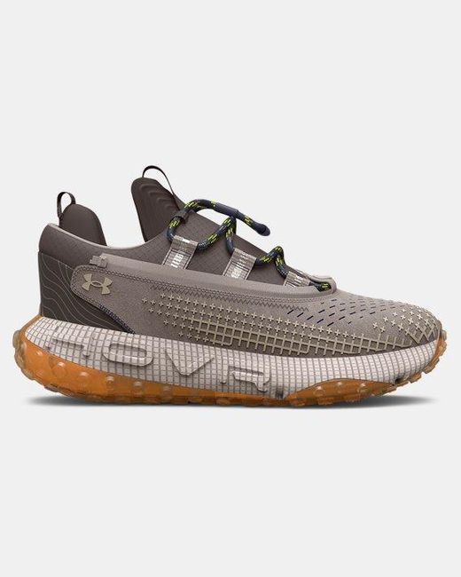 Under Armour Lace Ua Hovr Summit Fat Tire Delta Running Shoes in Grey ...