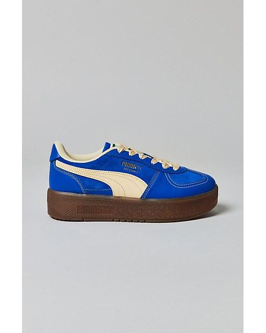 PUMA Palermo Elevata Platform Sneaker in Blue | Lyst