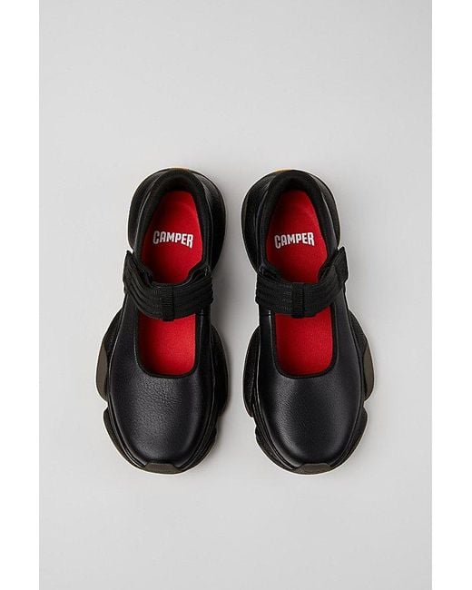 Camper Karst 2 Leather Mary Jane Sneaker in Black for Men | Lyst