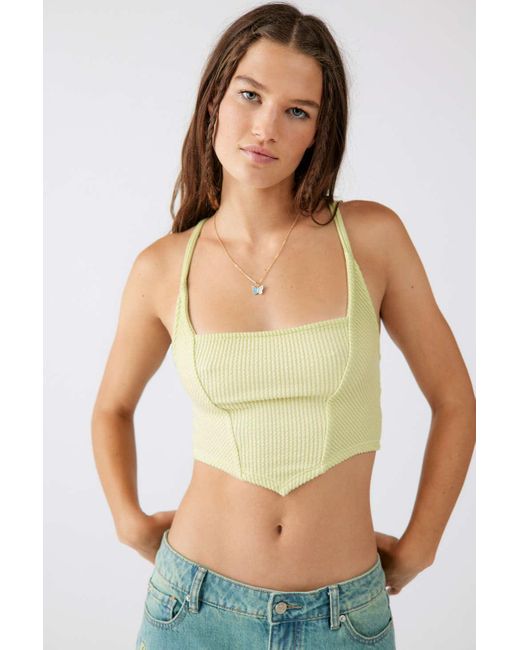 Urban Outfitters Uo Modern Corset Top Lyst Canada
