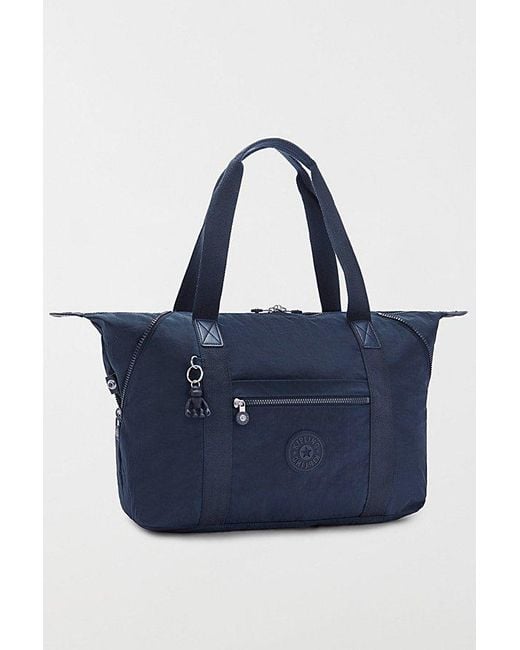 Kipling Art Heritage Nylon Medium Tote Bag in Blue | Lyst