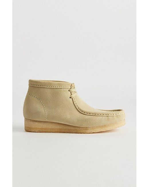 Clarks Wallabee Core Boot in Natural for Men | Lyst