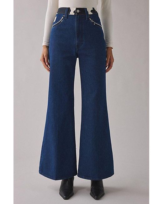Levi's X Toy Story Ribcage High-Rise Bell Flare Jean in Blue | Lyst
