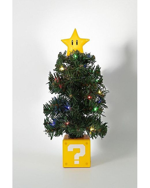 Urban Outfitters Super Mario Bros. 12" Holiday Tree in Yellow | Lyst