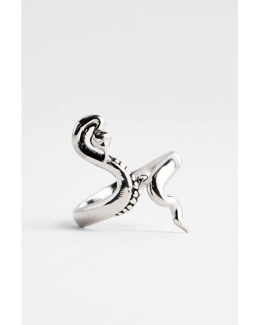 Ed Hardy 3d Snake Band Ring in Blue for Men | Lyst UK