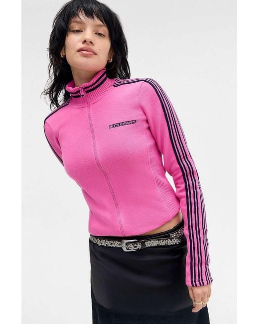 iets frans... Orchid Trip Track Top in Pink | Lyst UK