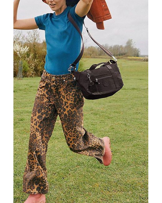 Kipling Art Heritage Nylon Shoulder Bag in Blue | Lyst