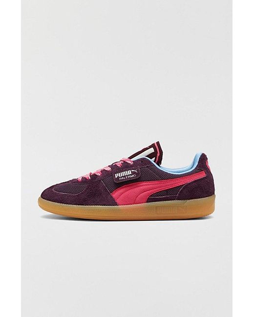PUMA Palermo Supertifo Suede Sneaker in Red | Lyst