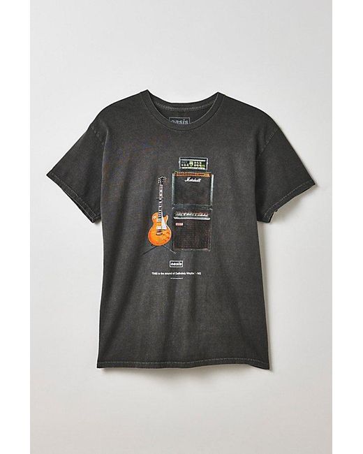 Urban Outfitters Oasis Stage Graphic Tee in Blue for Men | Lyst