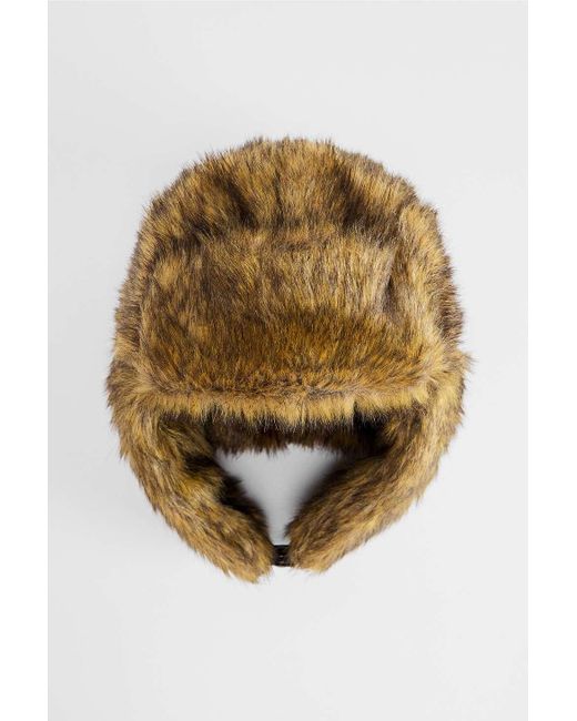 Urban Outfitters Brown Faux Fur Trapper Hat in Blue for Men | Lyst UK