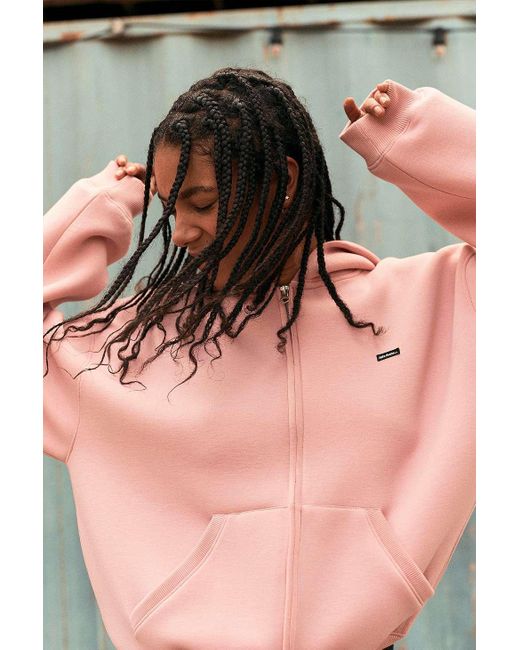 iets frans... Ballet Pink Scuba Hoodie | Lyst UK
