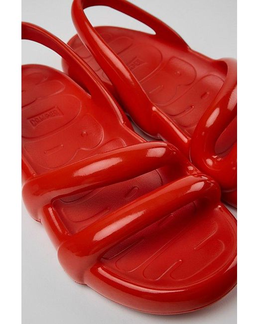 Camper Kobarah Eva Sandals in Red | Lyst
