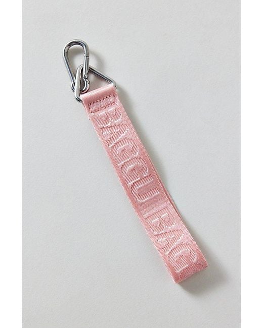 BAGGU Uo Exclusive Logo Keychain in Pink | Lyst