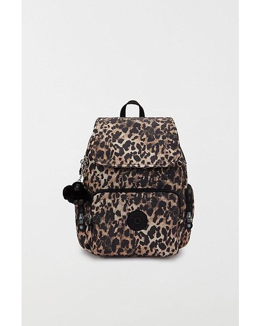 Kipling City Zip Small Backpack in Black | Lyst