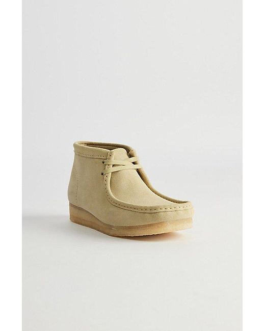 Clarks Wallabee Core Boot in Natural for Men | Lyst
