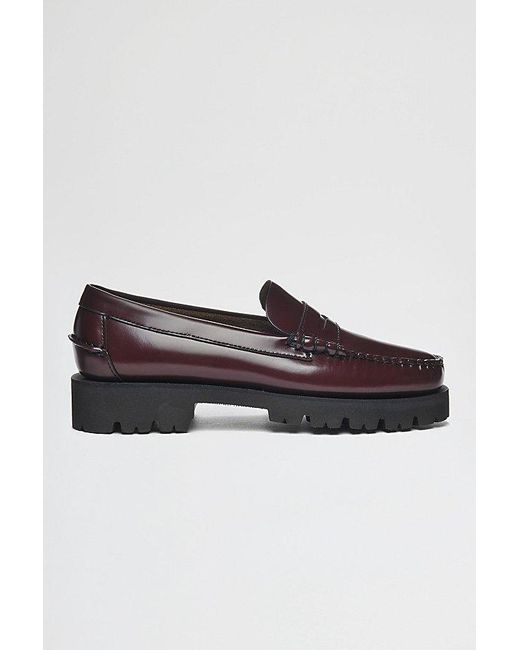 Sebago Dan Lug Sole Loafer | Lyst