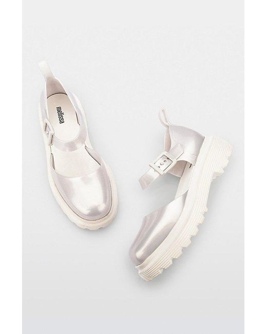 Melissa Ellie Jelly Mary Jane Shoe in White | Lyst
