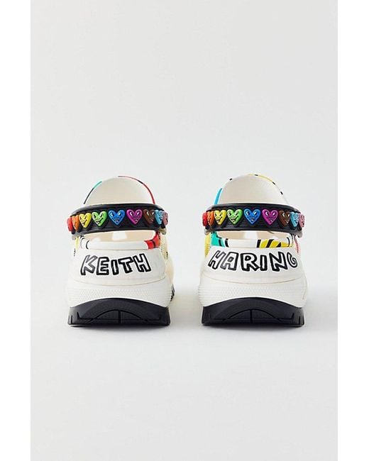 Crocs™ Keith Haring Mega Crush Clog in Gray | Lyst