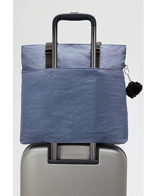 Kipling India Cargo Nylon Tote Bag in Blue | Lyst