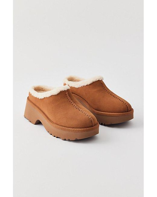 UGG New Heights Cozy Clog in Blue | Lyst