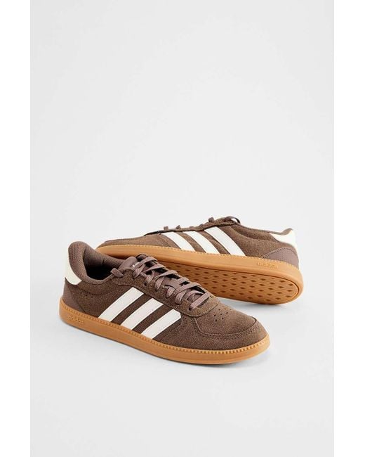 adidas Brown Breaknet Trainers | Lyst UK