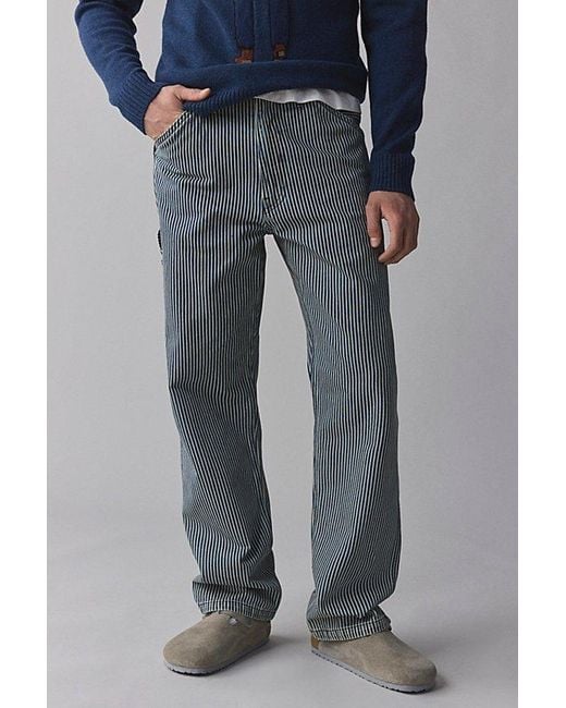 Levi's 568 Loose Straight Railroad Stripe Carpenter Jean in Blue for ...
