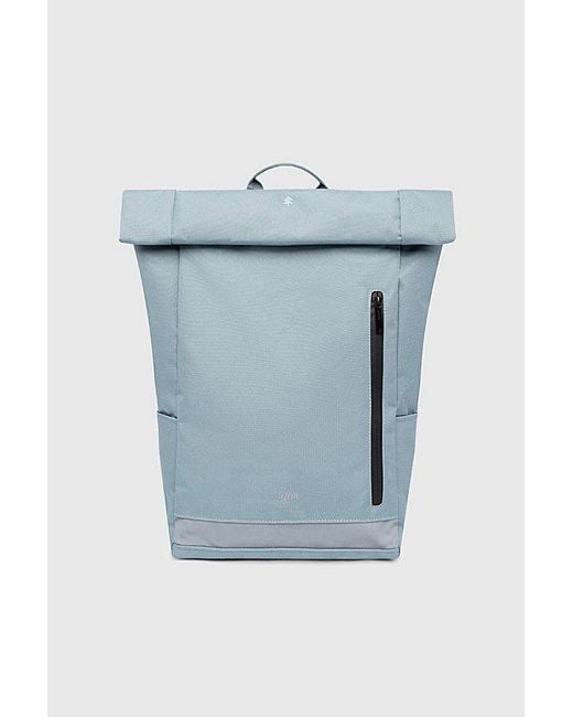 Lefrik Roll Reflective Backpack in Blue for Men | Lyst