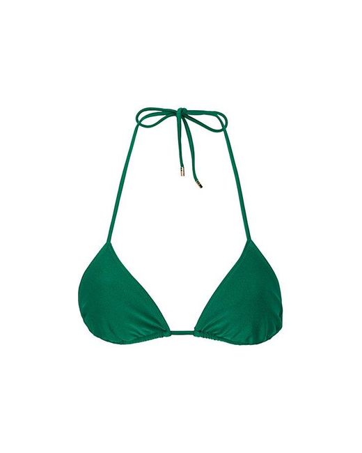 Sunkissed Le Triangle String Bikini Top in Green | Lyst