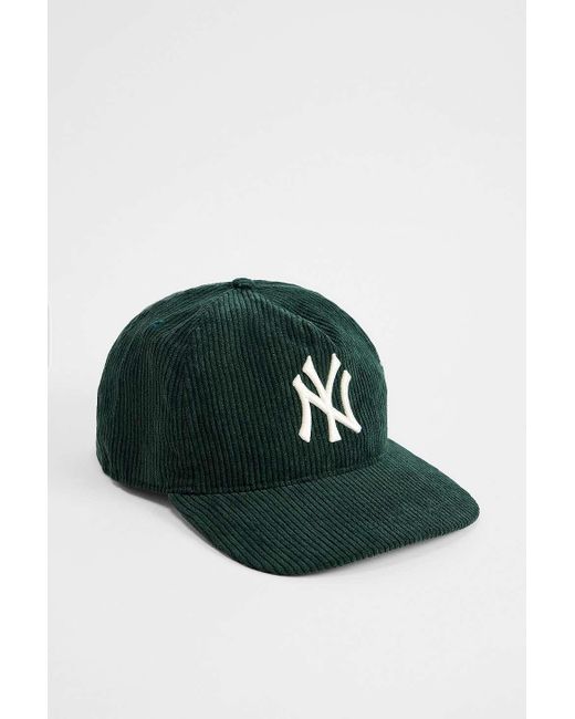 '47 Green New York Yankees Corduroy Cap for Men | Lyst UK