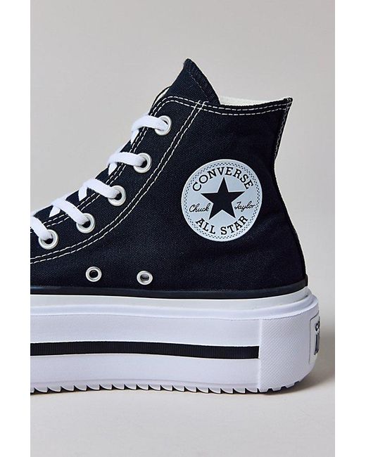 Converse Chuck Taylor All Star Lift Double Stack Sneaker in Blue | Lyst